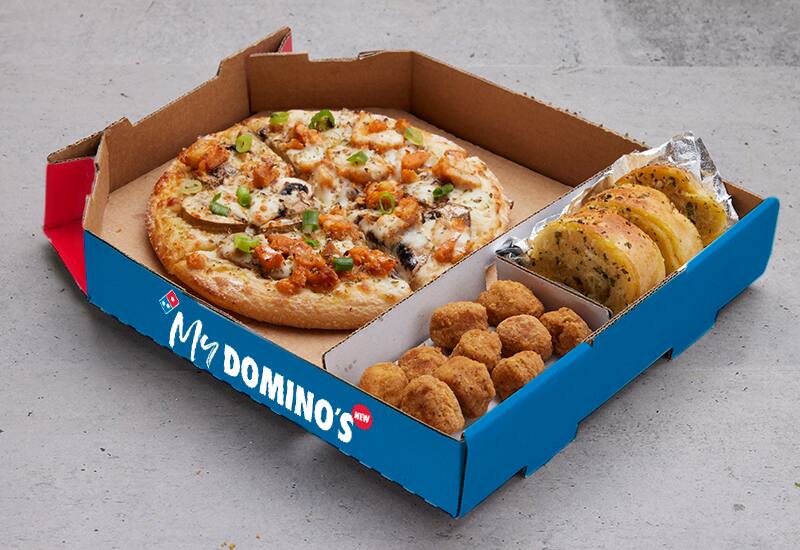 Mini Creamy Chicken & Mushroom - Domino's Pizza