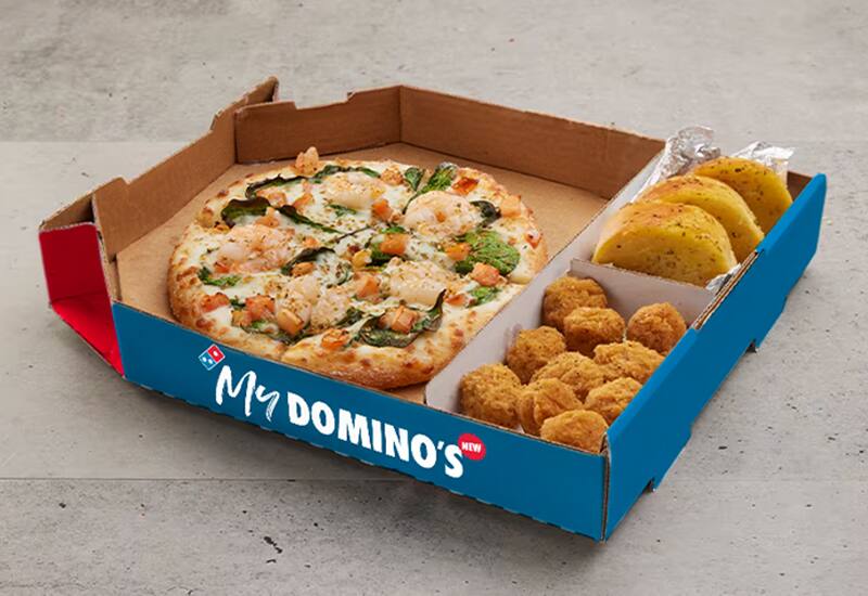 Mini Garlic Prawn - Domino's Pizza
