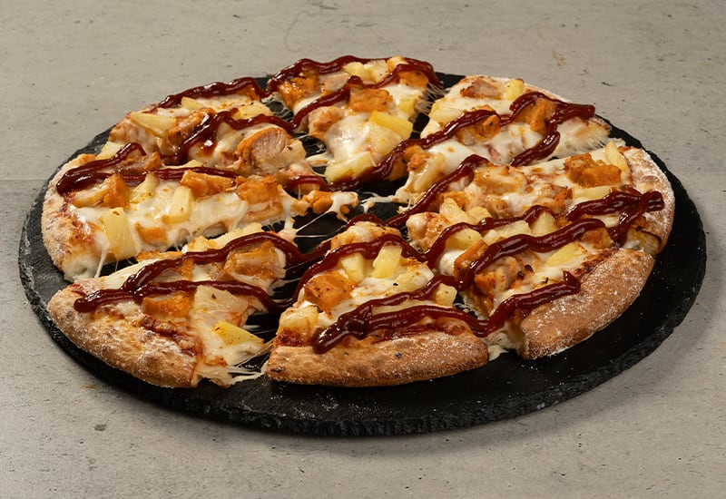 Bbq Chicken And Pineapple Dominos Pizza